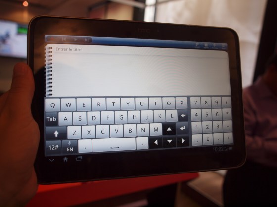 Rogers lancera la tablette HTC Jetstream (Puccini) au Canada le 18 ...