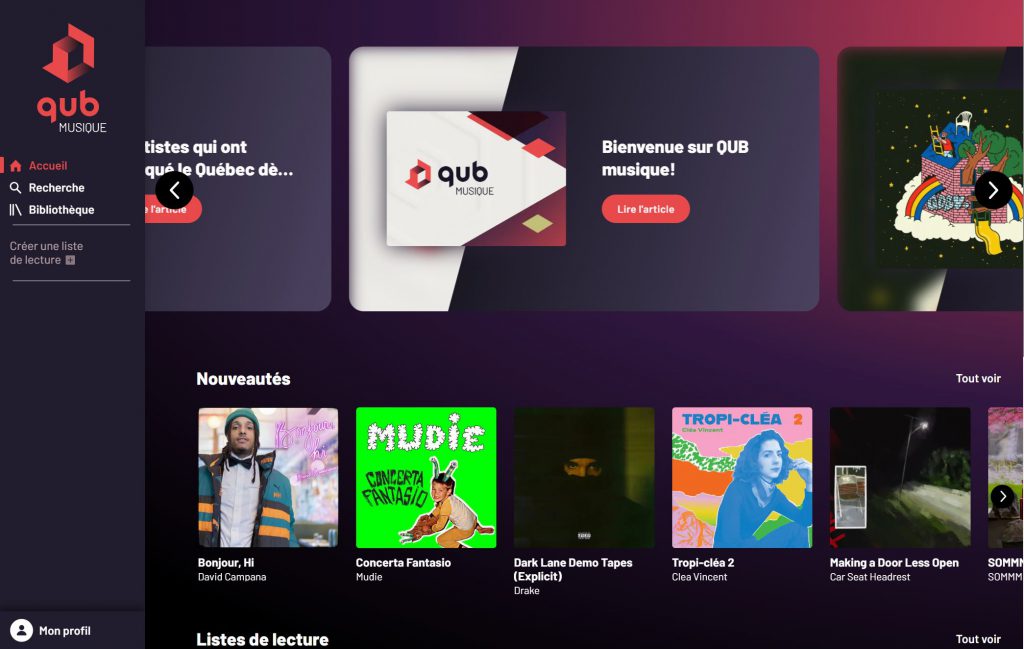 QUB Musique: une très bonne première impression – Maximejohnson.com/techno